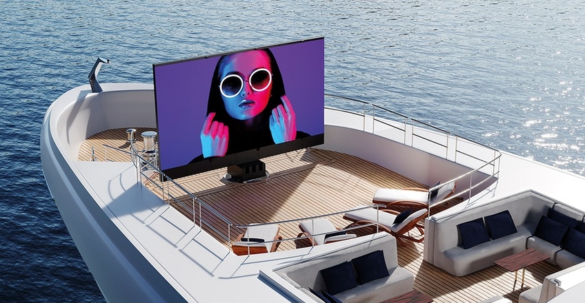 C SEED Supermarine TV I The only superyacht television I Fully ...