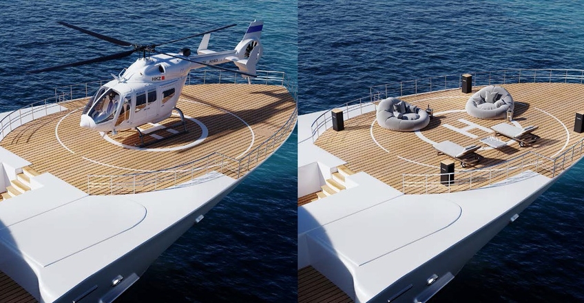 C SEED Supermarine TV I The only superyacht television I Fully retractable and waterproof TV ...